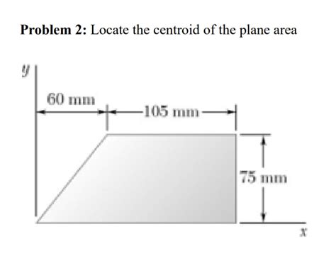answered problem 2 locate the centroid of the… bartleby