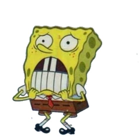 Spongebob Scared Lost Stock Art Render By Mordecaiisback On Deviantart