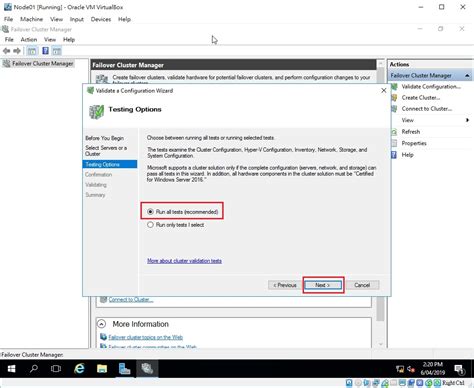 Jamespcschool Failover Cluster Chapter 4 Cluster Validation