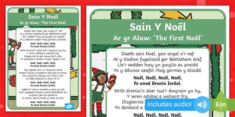 Caneuon Dadl Dolig Sain Y Noël Teacher Made Twinkl