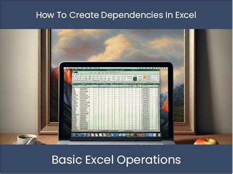 Excel Tutorial How To Create Dependencies In Excel