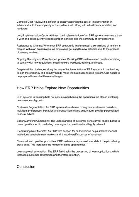 How To Build An Erp For Banking Industry A Comprehensive Guide Pdf