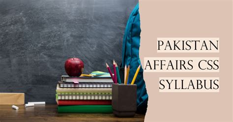 Pakistan Affairs Css Syllabus Css Online