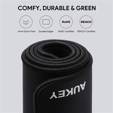 Aukey Gaming Mouse Pad Large Xxl 900 X 400 X 3 Mm Thick Extended Mouse Mat Non Slip Spill