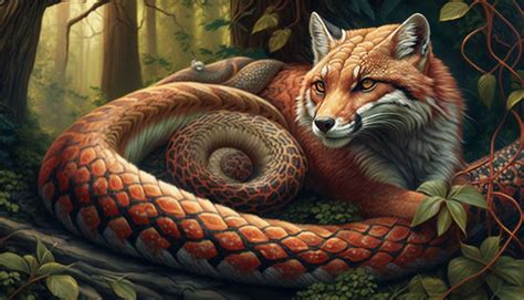 magical python and foxes by kasperz3r0 on deviantart