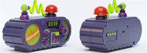 Nickelodeon Time Blaster Alarm Flippednormals