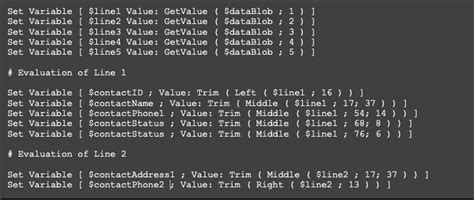 Text Parsing Puzzle Codence