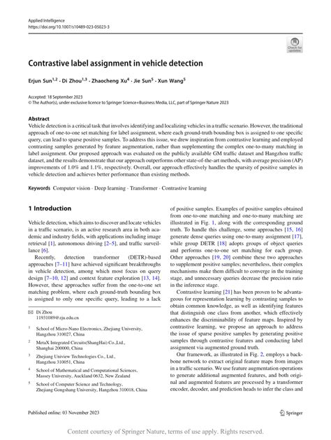 Contrastive Label Assignment In Vehicle Detection