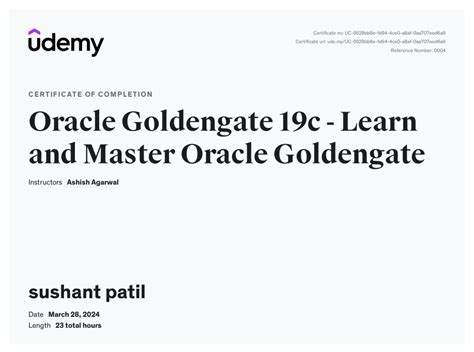 Sushant Patil On Linkedin Udemy Course Completion Certificate