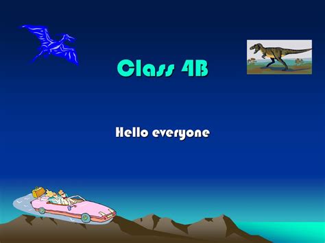 Ppt Class 4b Powerpoint Presentation Free Download Id5941371