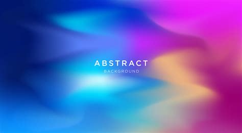 추상 흐릿한 그라데이션 유체 벡터 배경 디자인 벽지 템플릿은 동적 색상 파도 및 기하학적 모양을 가지고 있습니다 가상현실에 대한