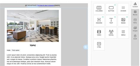 Drag And Drop Editor SuperOffice Docs