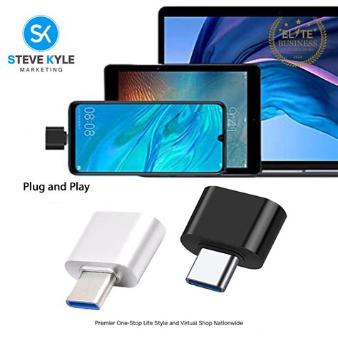 OTG Adapter Type C To USB Card Reader U Disk Converter For Apple Computer Android Mobile Phone