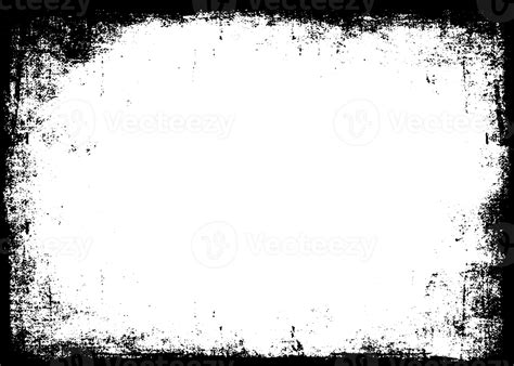 Grunge Border Texture Background Abstract Frame Overlay Png Graphic