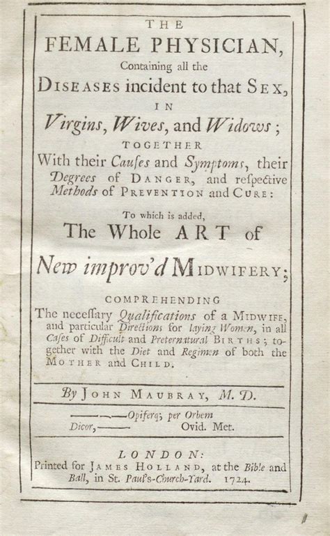 Early Modern Medicine Sexual Health And Medicine