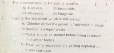 The Chemical Used To Kill Insects Is Called Filo