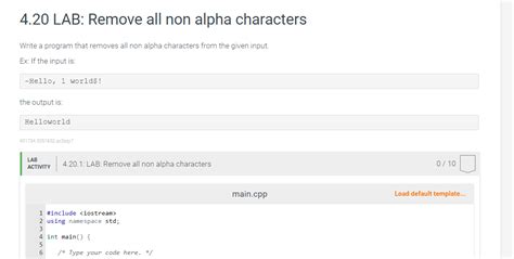 Solved In C Please Include Using Namespace Chegg
