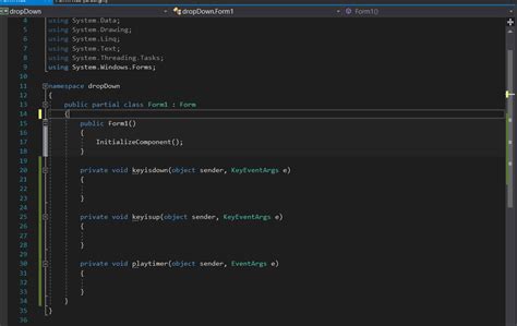 C Tutorial Create A Platform Drop Down Game Moo Ict Project
