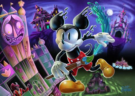 Epic Mickey Rebrushed By Rubtox On Deviantart