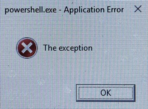 So Informative Does This Error Message Prove “the Rule” As The Saying