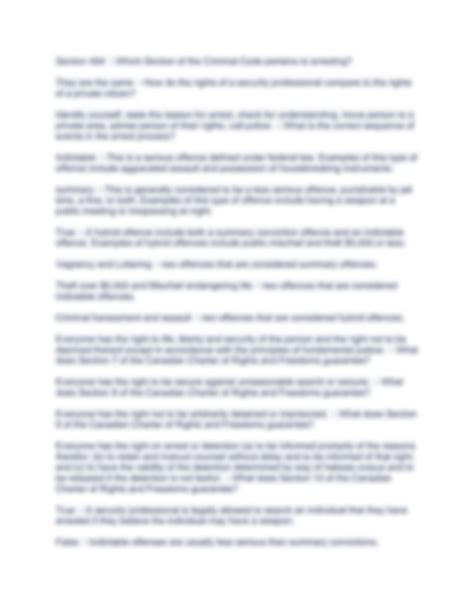 Solution Alberta Security Practise Exam 2023 Questions And Answers