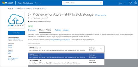 Azure Getting Started With 3x · Sftp Gateway Support