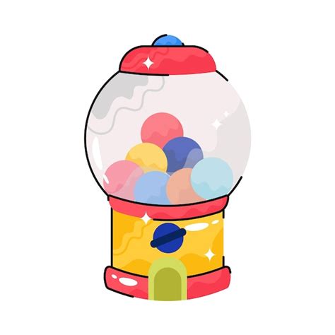 Premium Vector Candy Ball Doodle Vector Filled Outline Sticker Eps 10 File