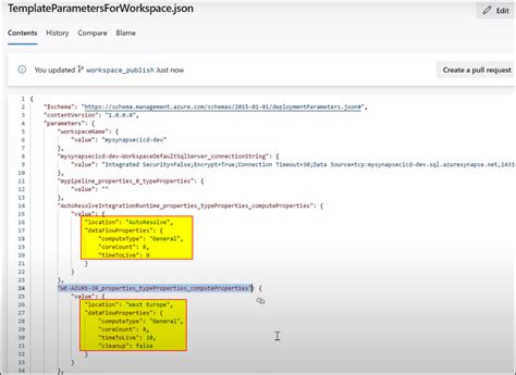 Azure Synapse Analytics Overriding Selfhost Ir Parameter Microsoft Qanda