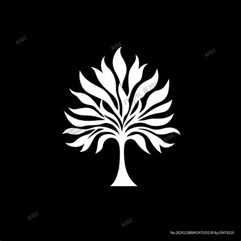 Ai创作图树形logo设计 树logo设计 树形logo 树元素logo 树标志设计 银杉树标志 树型logo 树logo标志 树logo 抽象树logo 树创意logo 树抽象logo 树形
