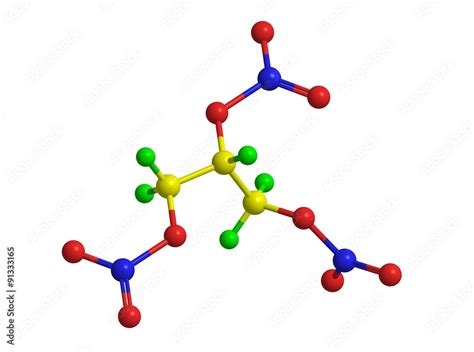 Nitroglycerin Structure