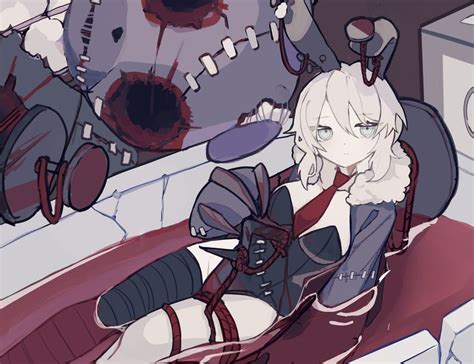 Faust And Hurting Teddy Bear Project Moon And 1 More Drawn By Xnol Xaxl Danbooru