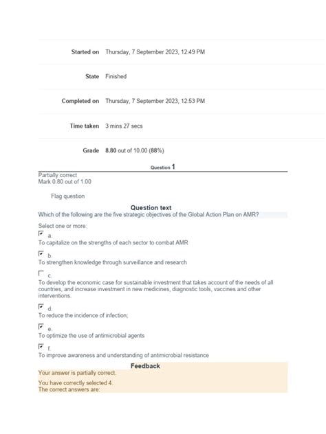 Ams Quiz 1 Pdf Antimicrobial Resistance Antimicrobial