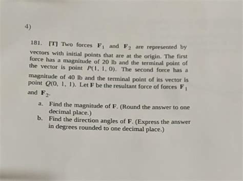 Solved Find Values For R And S Such That The Vector Pq Is Chegg