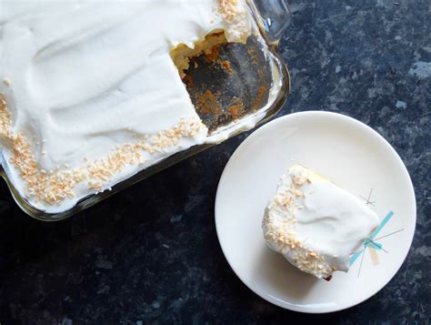 Better Than Sex Cake or Piña Colada Pudding Cake Recipe Box Project