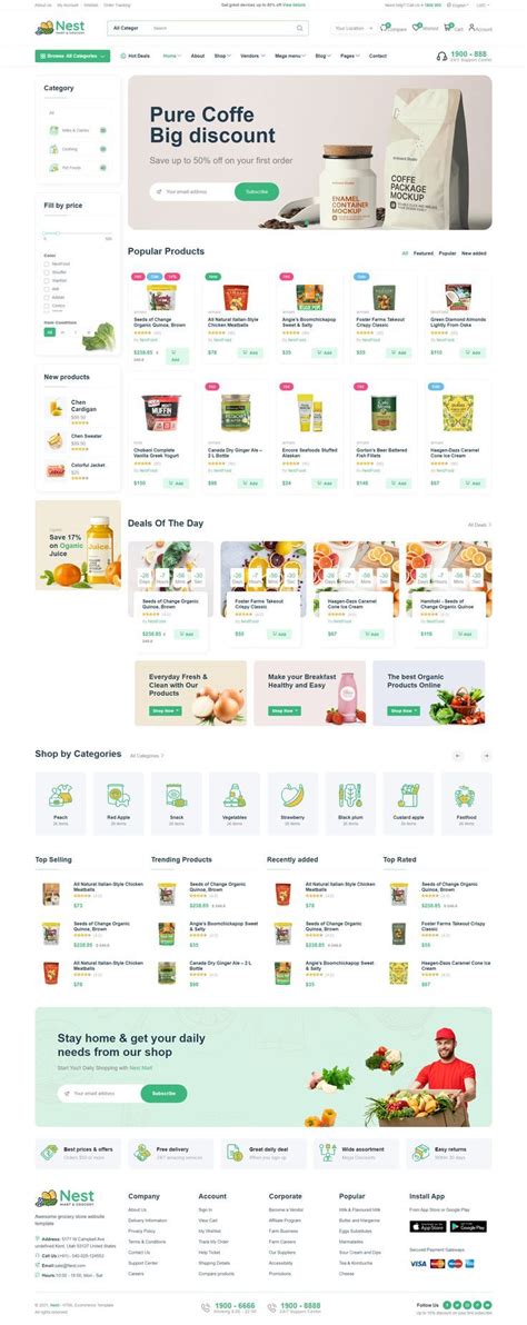 Nest React Redux Nextjs Multipurpose Ecommerce Template Stylelib