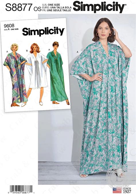 32 Simplicity Caftan Pattern 5315 Marissavicente