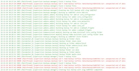 backup unknown error see supervisor log appdaemon home assistant community