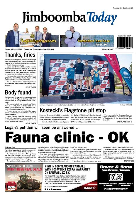 Jimboomba Today 26th October 2023 Jimboomba Today