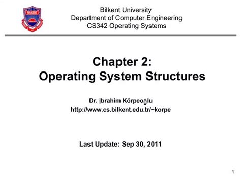 PPT Chapter 2 Operating System Structures PowerPoint Presentation Free Download ID 952490
