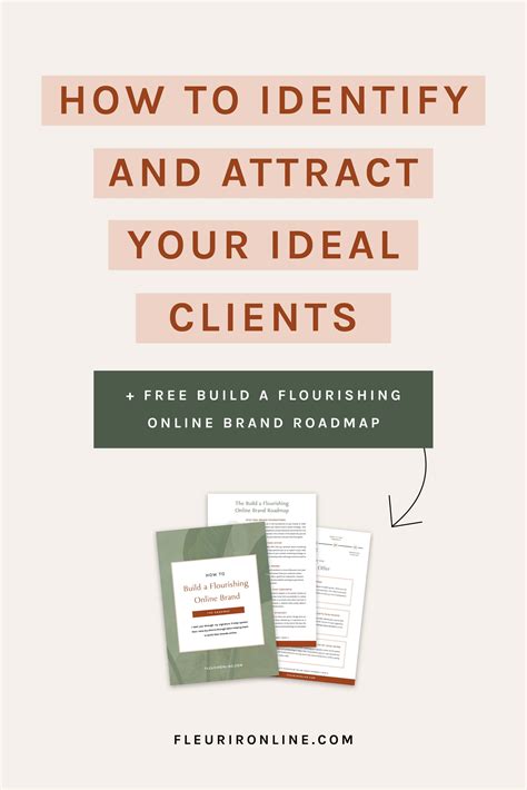 How To Identify And Attract Your Ideal Clients Fleurir Online Ideal Client Website