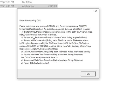 Fluxus Keeps Doing This I Need Help R Robloxhackers