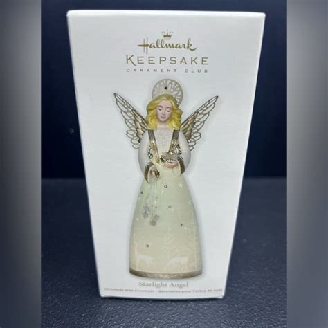 Hallmark Holiday Hallmark Keepsake Ornament Starlight Angel Club