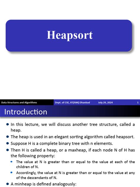 Heap Sorting Pdf Computer Programming Algorithms And Data Structures