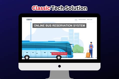 Online Bus Reservation System In Php Mysql With Source Code And Documentation Classic Tech Solution
