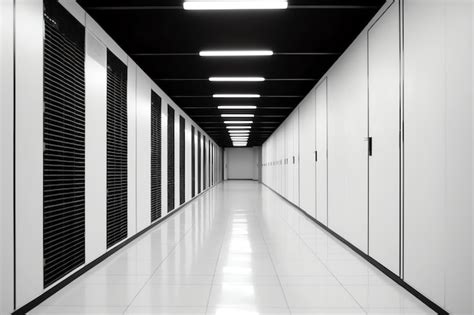 Premium AI Image Data Server Room