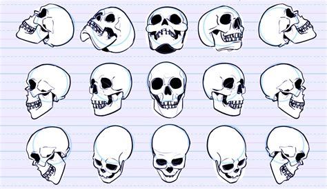 Tutor Tuesday Skull Drawing Skulls Drawing Drawing Reference