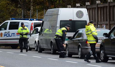 Seks Bilar Vart Avskilta Fjt No