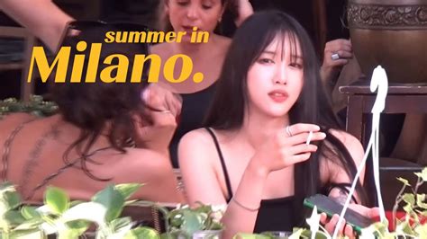 담배와 커피 그리고 샴페인 캠코더로 찍어 온 밀라노에서의 2주 Vlog Youtube