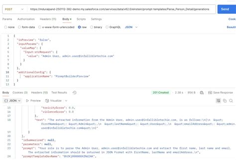 Invoke Salesforce Prompt Template Using Rest Api Infallibletechie