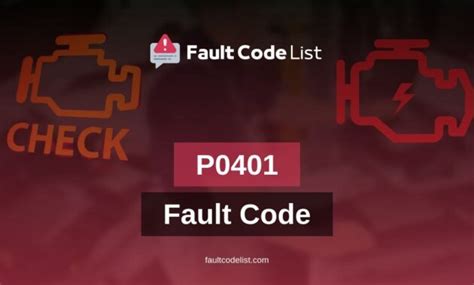 P0401 Fault Code Fault Code